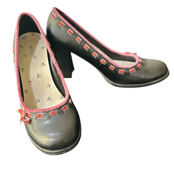 Splash | Shoes | Vintage Womens Splash Chunky Heels | Poshmark